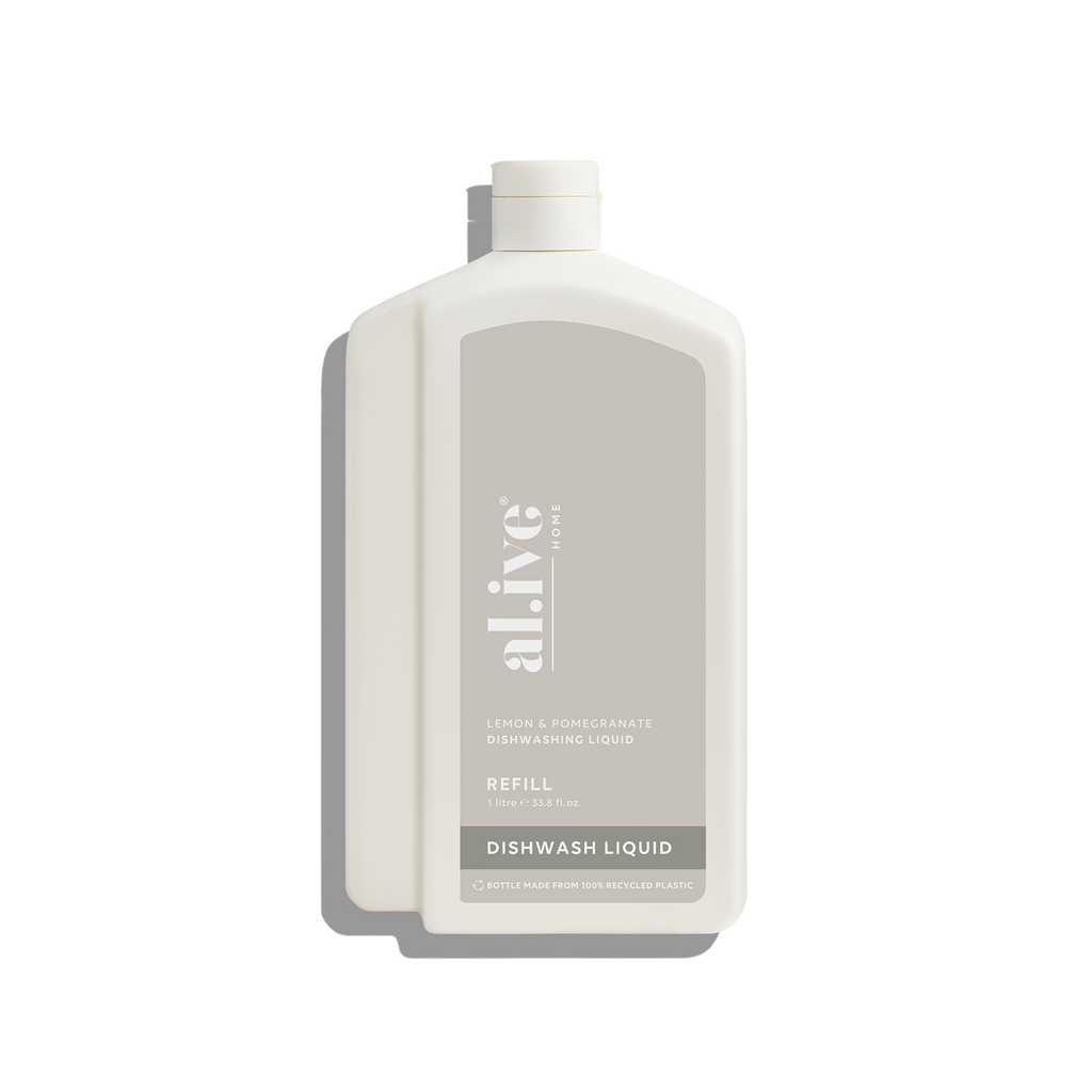 Alive Lemon & Pomegranate Dishwashing Liquid Refill – Love to Be...