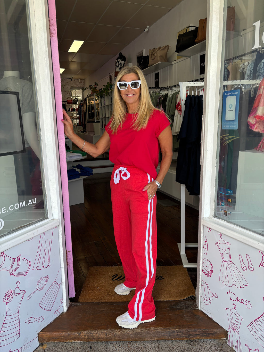 Foxwood Power Pant Red – Love to Be...